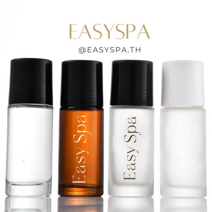 ขวดแก้วหัวลูกกลิ้ง ขวดโรลออน 15ml 20ml 30ml 50ml ขวดโรลออนแก้ว ขวดหนา ขวดโรลออนขาวขุ่น ขวดโรลออน ...