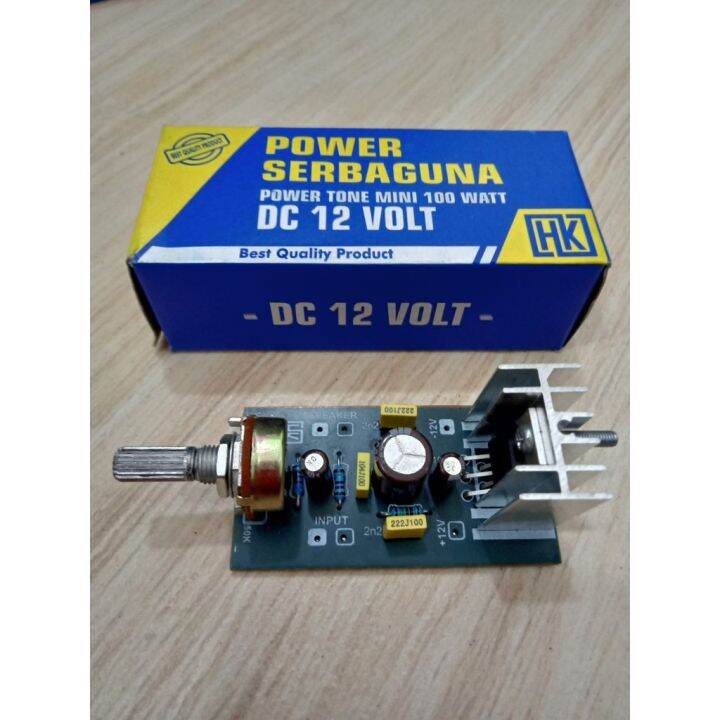 KIT POWER TONE MINI 100W DC 12V kit dc 12 volt HK | Lazada Indonesia