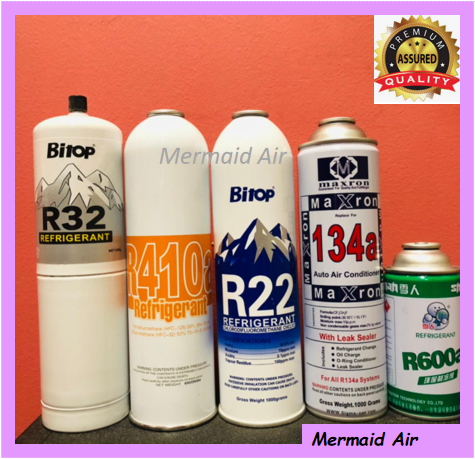Aircond Gas// R22 Gas // R410a Gas // R32 Gas // R134 Gas // R600 ...