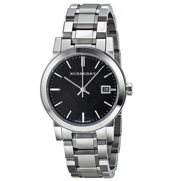 Burberry city black dial silver พร้อมส่ง3ไซส์️ bu9101 BU9001 BU9201 ...