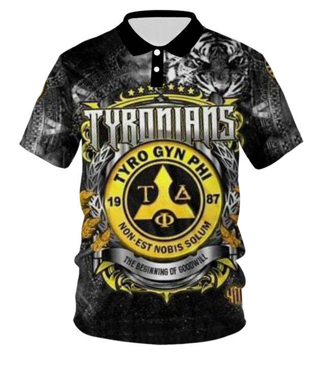 TYRO GYN PHI INTERNATION HIGH QUALITY FULL SUBLIMATION polo shirt 06 ...
