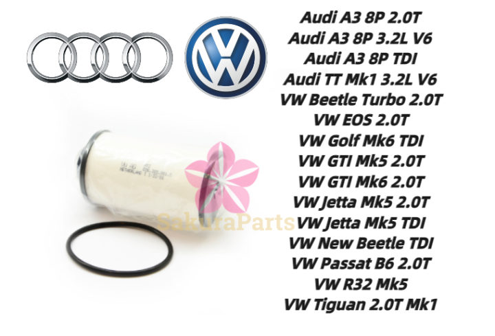 VOLKSWAGEN AUDI DSG Transmission Filter / Auto Filter 02E305051C (ORIGINAL) | Lazada