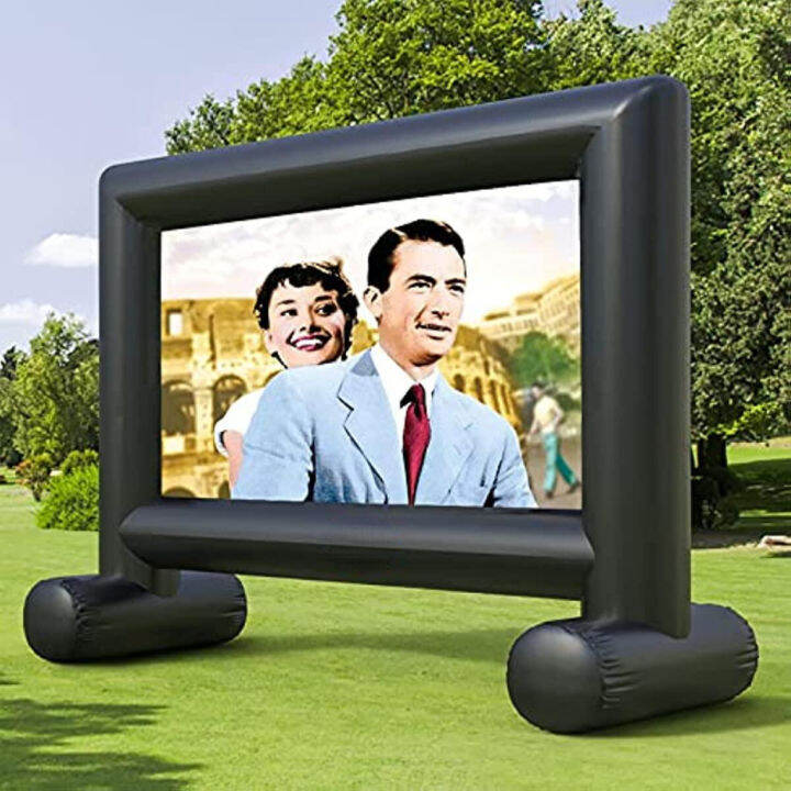 Outdoor Video Projector Screen, Inflatable Mega Movie Screen Projection ...