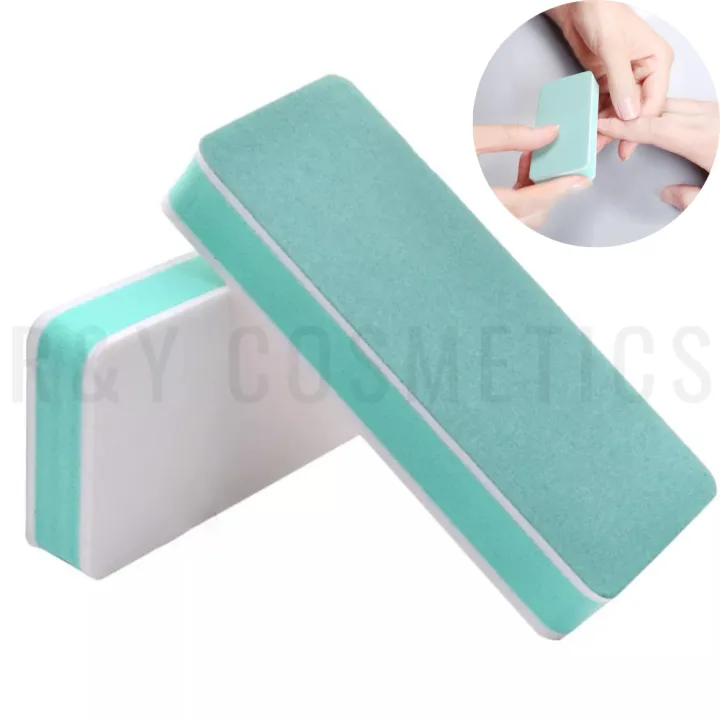 R&Y | Nail File 6000/300 Grits Square Dual Side Nail File Polishing ...