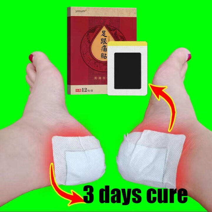 Heel Pain Relief Patch Foot Patch Ankle Pain/Bone Spurs/Fasciitis ...