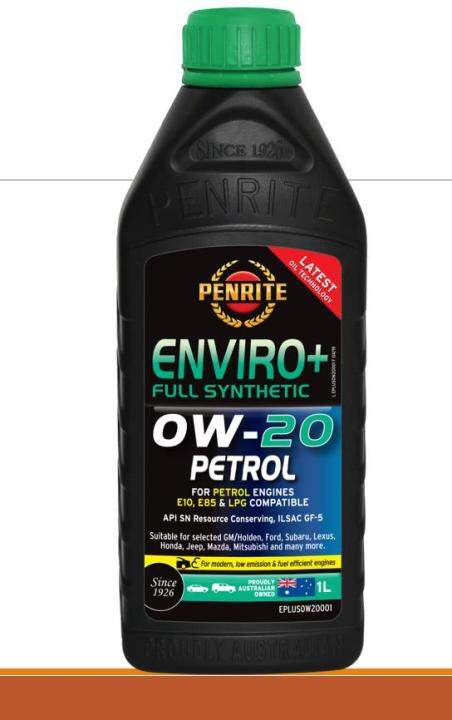 PENRITE ENVIRO+ 0W-20 (FULL SYN.) (1L) | Lazada