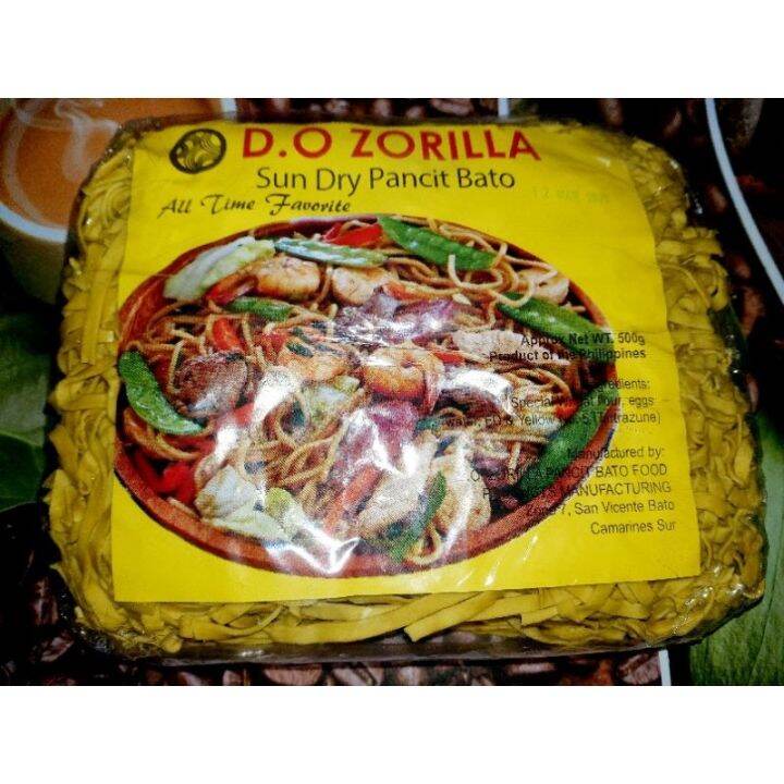 Original Pancit Bato 500g (1/2 kg) from Bicol D.o Zorilla Bato ...