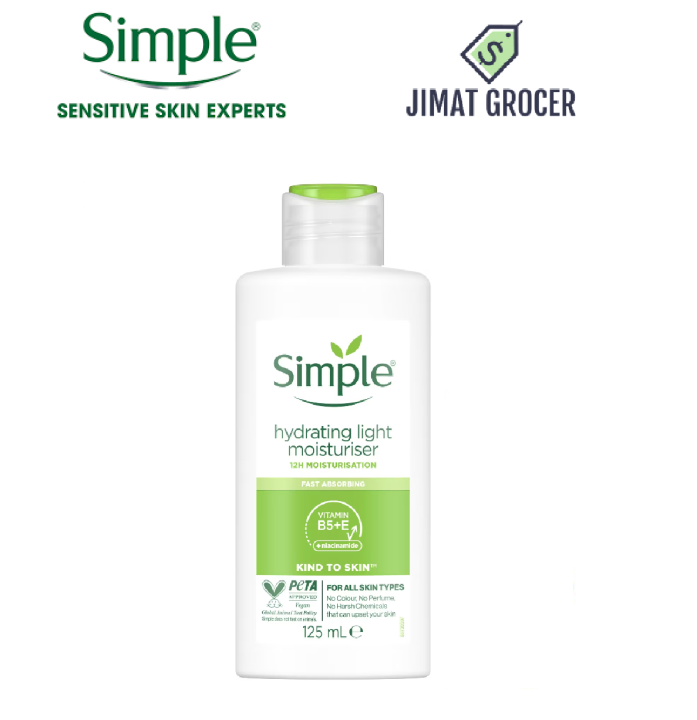 Simple Hydrating Light Moisturiser 125ml | Lazada
