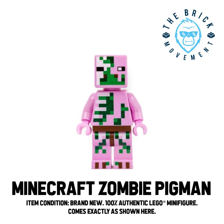 LEGO® MINECRAFT Zombie Pigman Minifigure | Lazada PH
