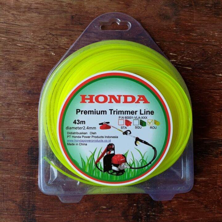 Tali Nylon / Trimmer Line Model Round Mesin Potong Rumput Honda Ukuran ...