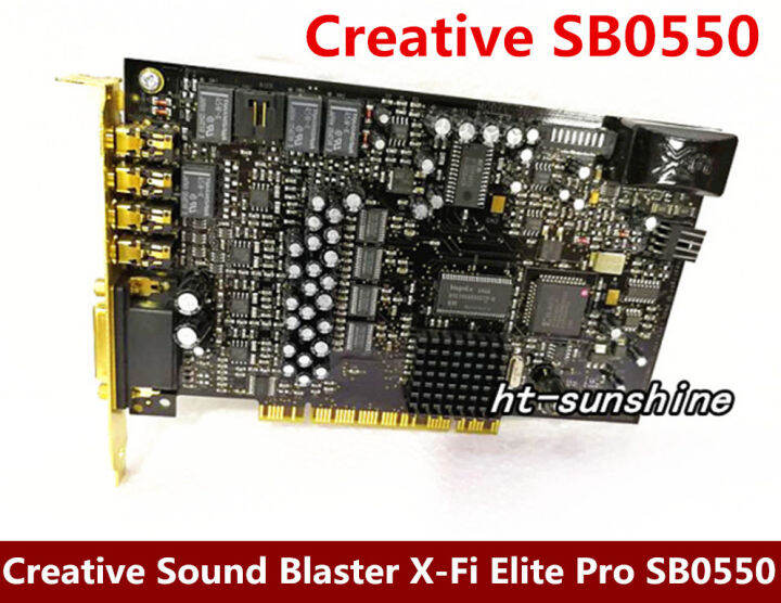 ถอดแยกชิ้นส่วนเดิมสำหรับ Creative Sound Blaster X-Fi Elite Pro SB0550 ...