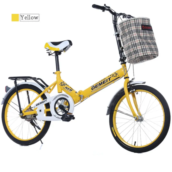 Foldable Bicycle,Folding Bike for Adults Men and Women Lightweight Mini ...