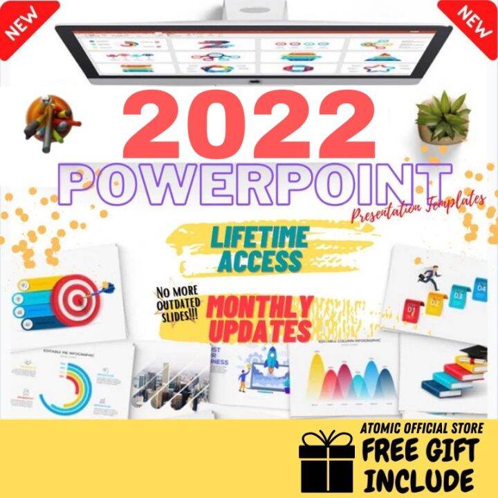 100 000 Slides Powerpoint Presentation Premium Templates Bundle 2022