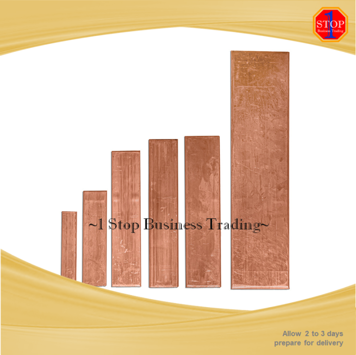 Thickness 6mm Copper Bar / Copper Flat Bar Thickness 6mm / Flat Bar ...