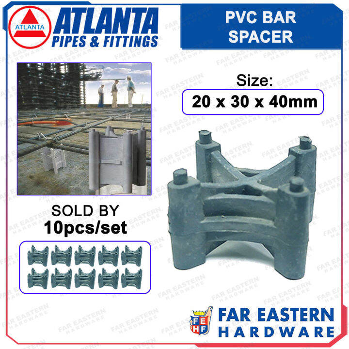 ATLANTA PVC Bar Spacer 20x30x40mm 10pcs/Pack | Lazada PH