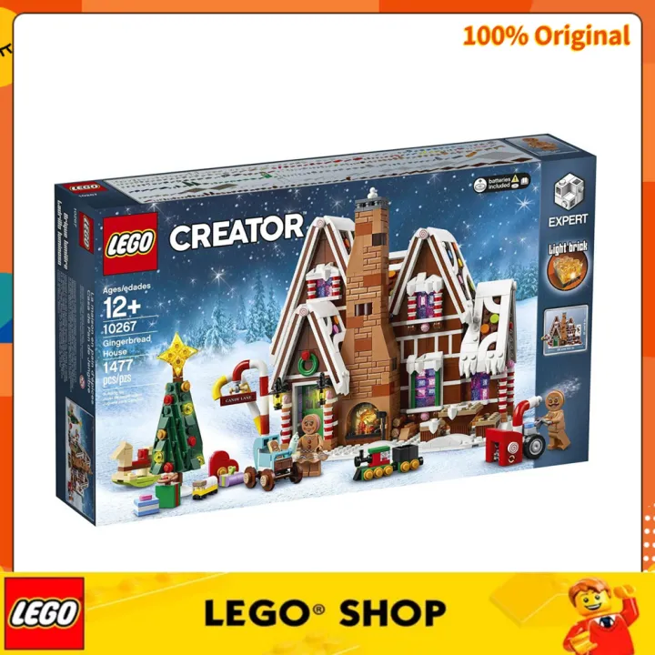 LEGO Expert Creator Gingerbread House building block set 10267 (1477 ...