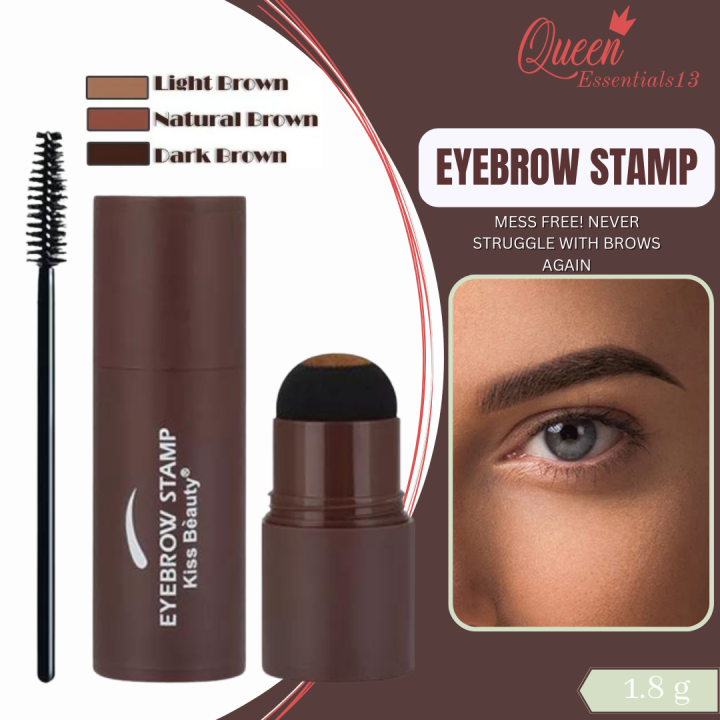 Original Eyebrow Stamp One Step Eyebrow Stamp Shaping Kit - Brow Powder ...