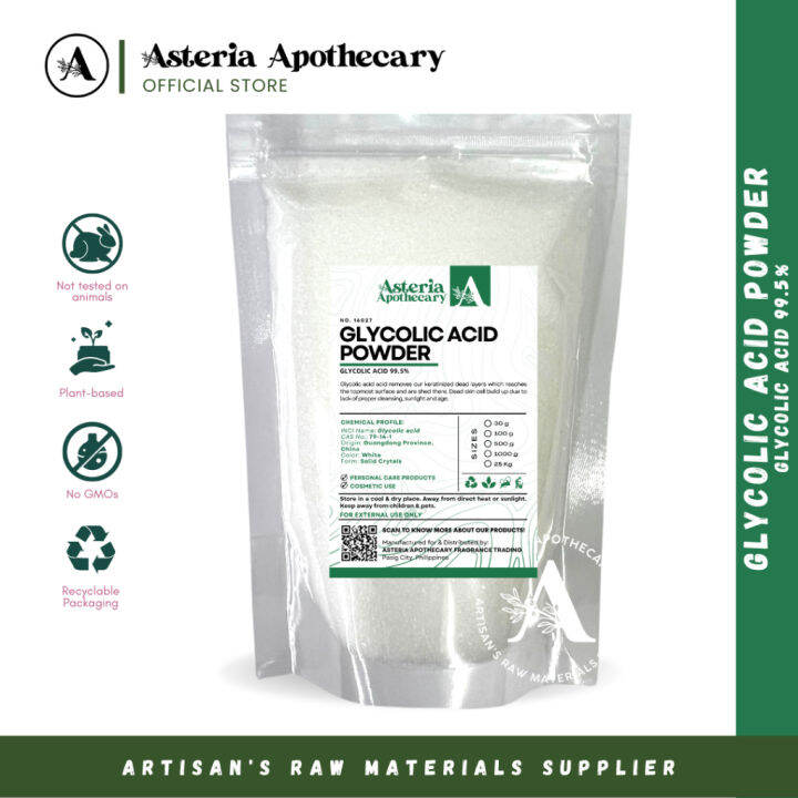 Glycolic Acid Powder | Actives 500g & 1Kg - Asteria Apothecary | Lazada PH