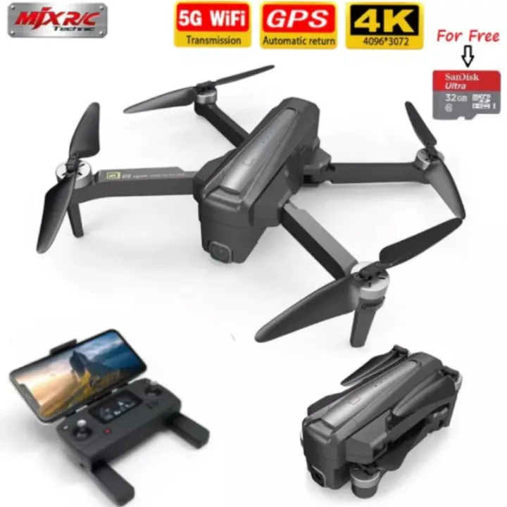 MJX B12 EIS 4K wifi 5g Brushless Digital zoom bonus tas | Lazada Indonesia