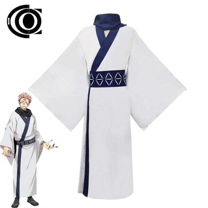 Anime Jujutsu Kaisen Cosplay Costume Adult Ryomen Sukuna Kimono Suit ...