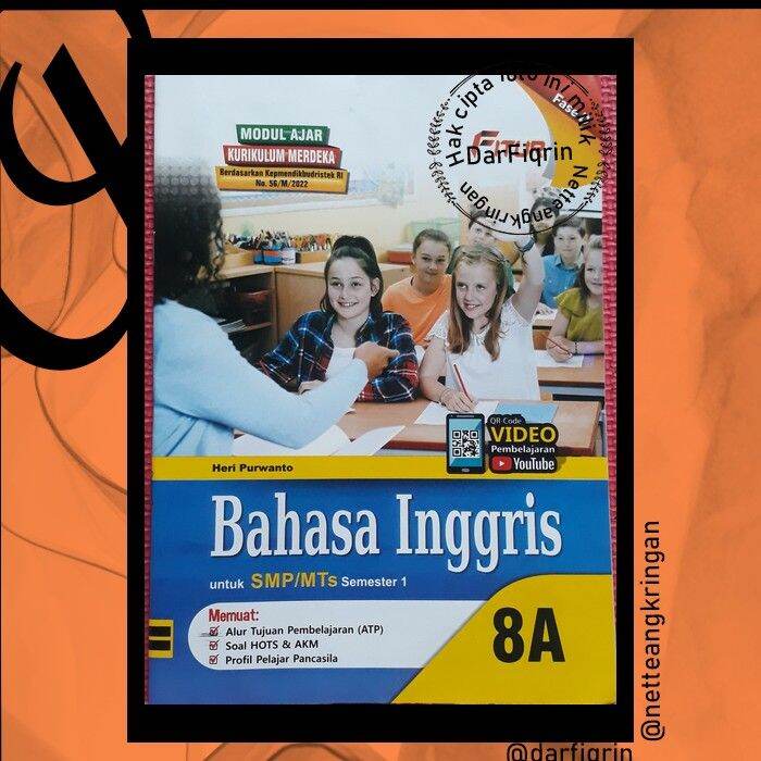 LKS Bahasa Inggris Kelas 8 Semester 1-SMP/MTs KURMER Kurikulum Merdeka-Fitur-HOTS | Lazada Indonesia
