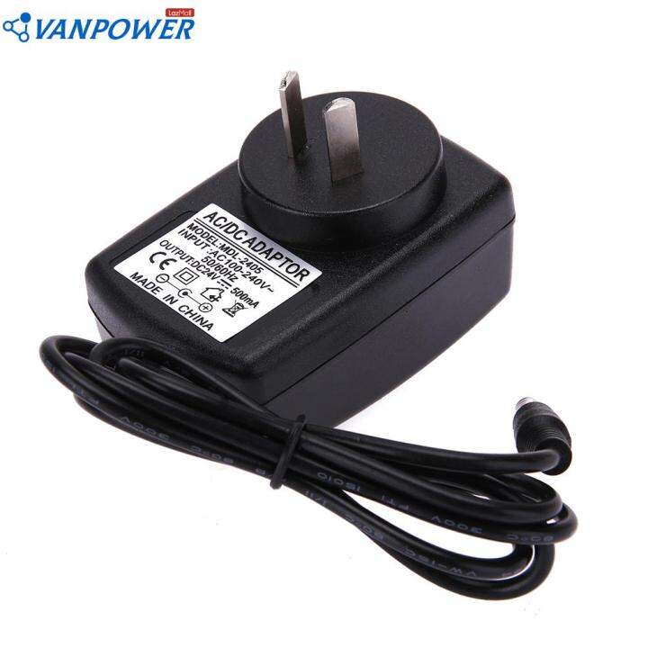(Ready) DC24V 0.5A Adapter AC 100V-240V to DC 24V Converter Power ...