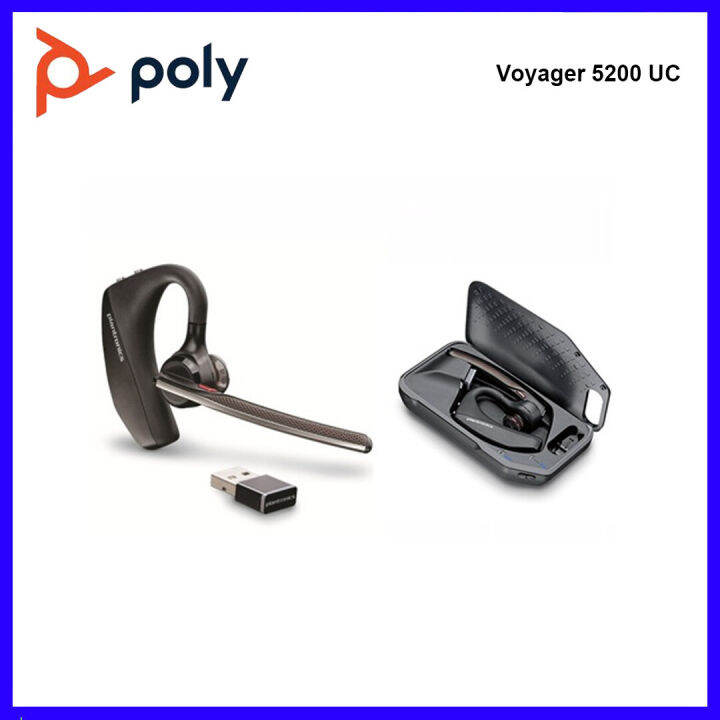 Original Plantronics Voyager 5200 UC Bluetooth Earphone Noise Reduction ...
