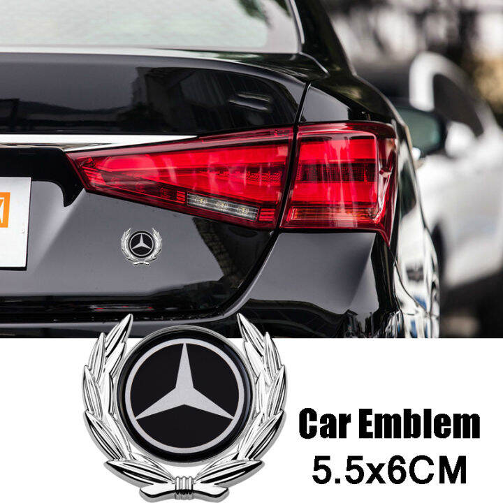 Car Window Sticker Metal Badge Bumper Emblem 3D Tail Decals Decor ...