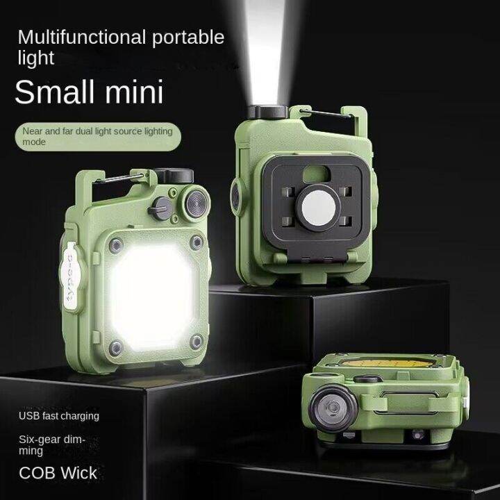 LED Key chain Marginal employment light home outdoor strong light multi ...