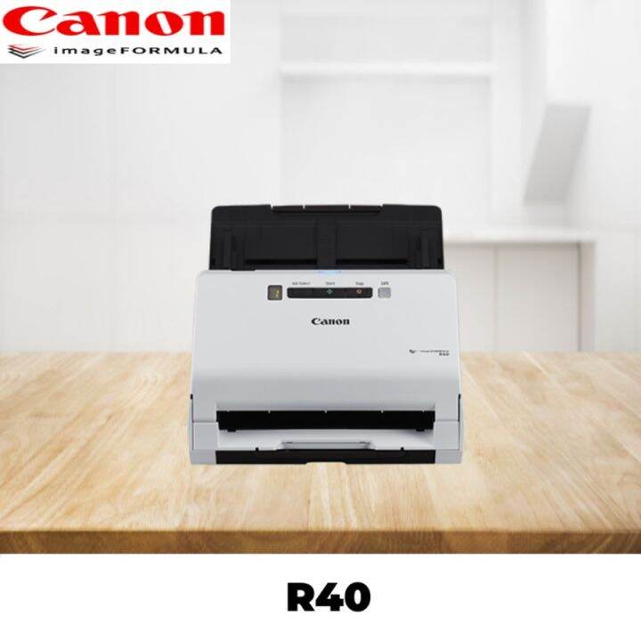 Scanner Canon DR R40 - 40 Lembar/Menit - R40 (A4/Legal/F4) RESMI | Lazada Indonesia