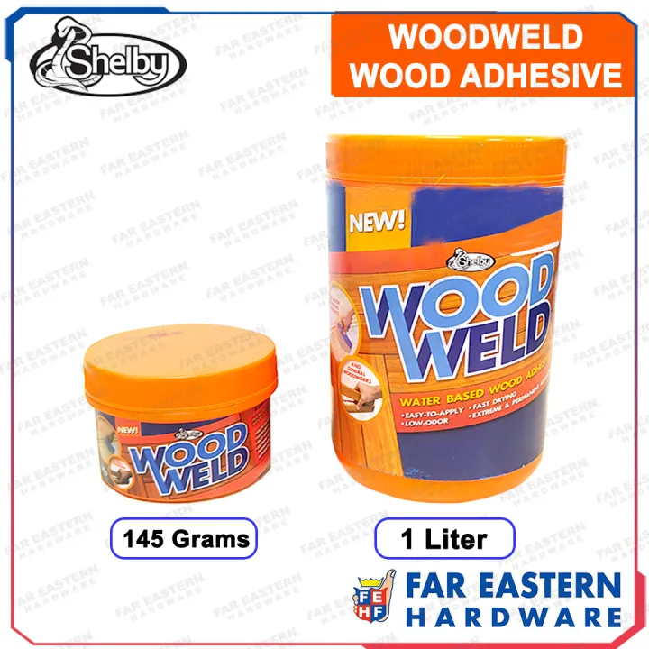 SHELBY WoodWeld Wood Adhesive Water Based 145g | 1L | Lazada PH