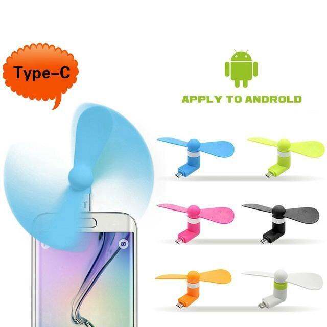 Type C Portable Fan Cell Phone Mini Electric Fan Cooling Cooler | Lazada