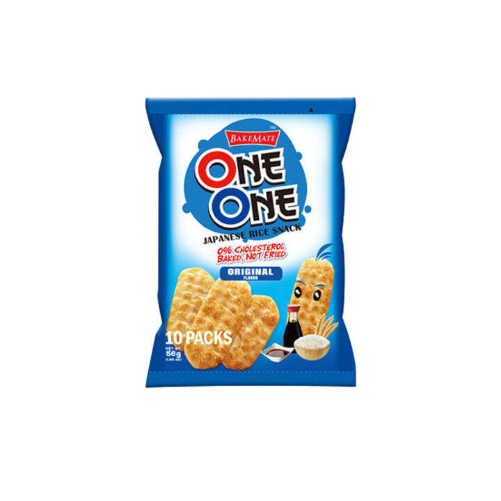 One One Japanese Rice Snack Original 56g - Pack of 3 | Lazada PH