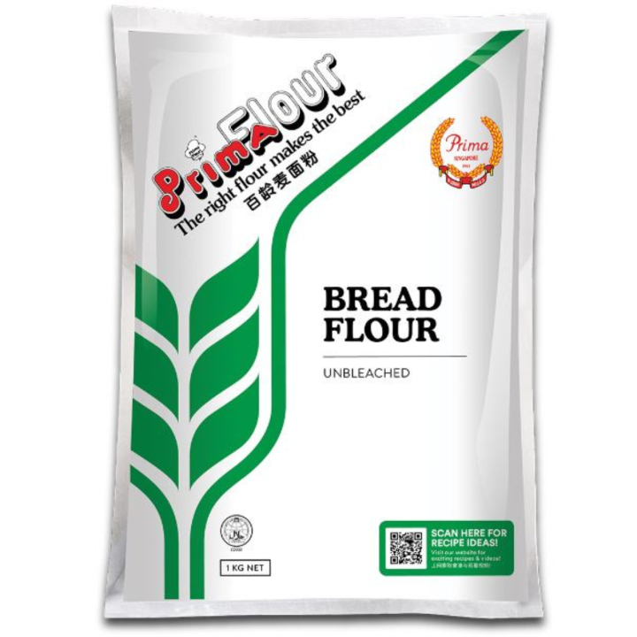 Prima Bread Flour Unbleached 1KG (PREMIUM QUALITY) HALAL | Lazada