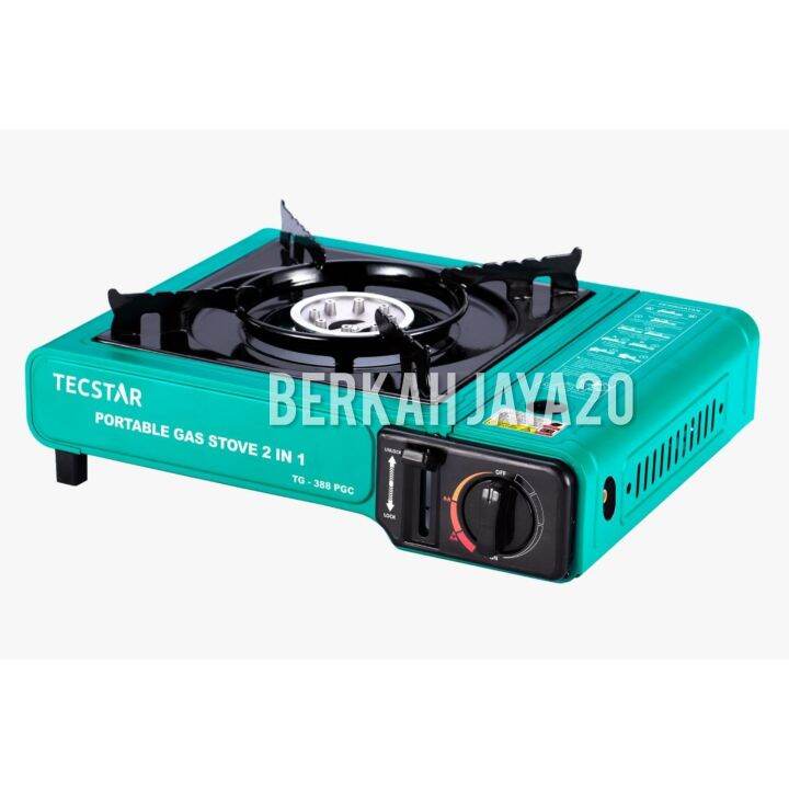 Kompor portable 2 in 1 tecstar 1 tungku Toska | Lazada Indonesia