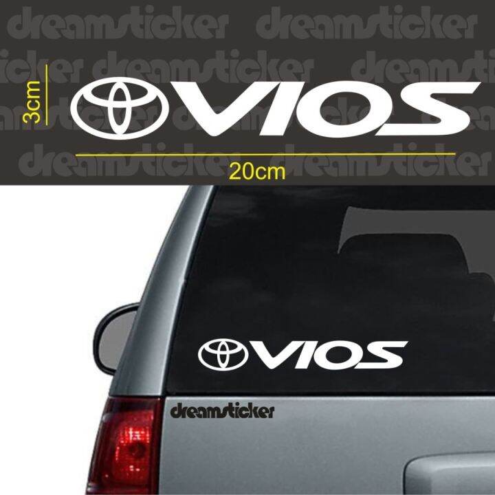Sticker Stiker Mobil Toyota Vios | Lazada Indonesia