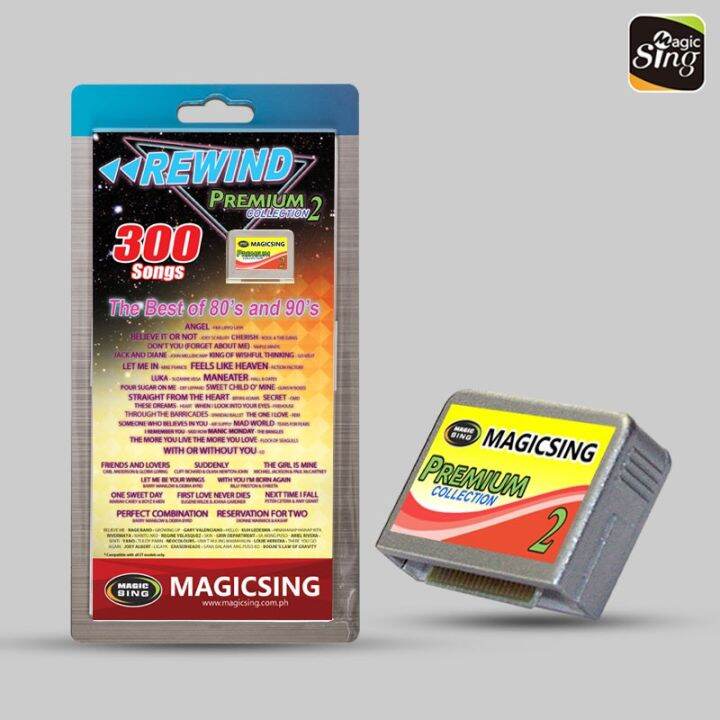 Magic Sing Song Chip Premium Collection 2 300 OPM and International ...