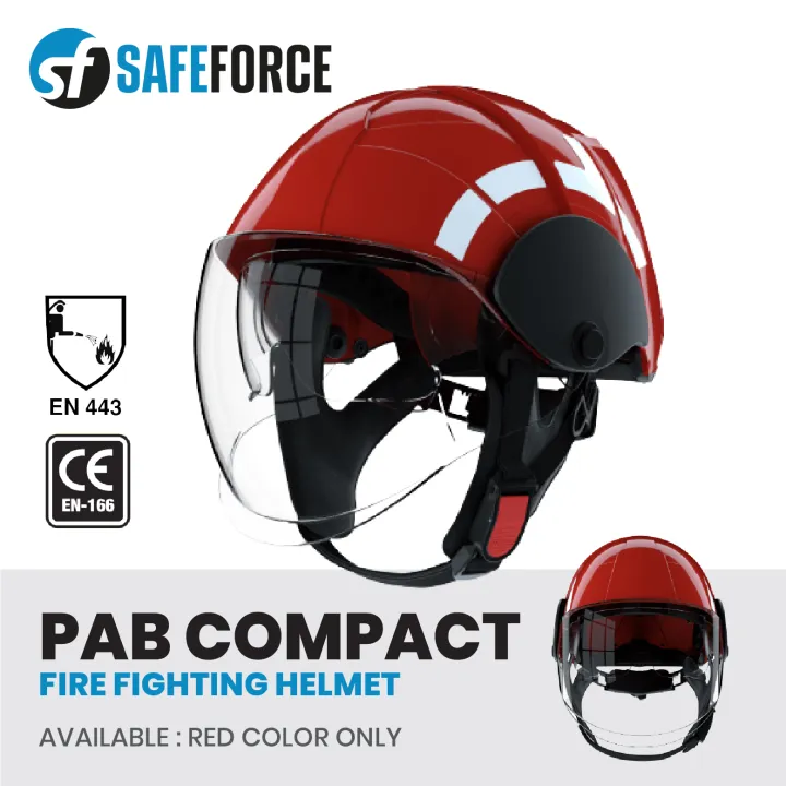 PAB Compact Fire Fighting Helmet High Quality Durability | Lazada