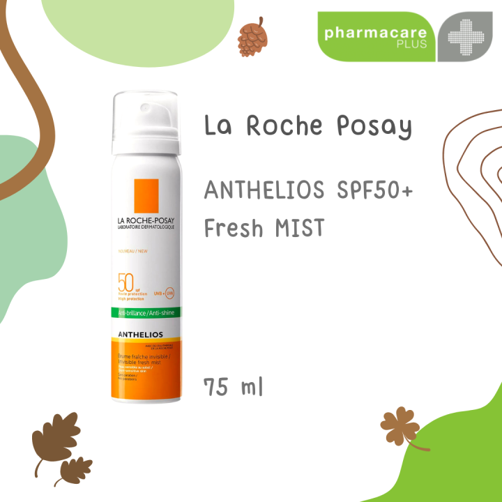 EXP08/2025 ของแท้💯 La Roche Posay ANTHELIOS SPF50+ Fresh MIST 75 ml💖 ลา ...