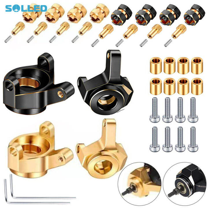 Rc Car Replacement Parts Brass Combiner Widening Combiner 4mm Steering Cup Compatible For 1/24 ...