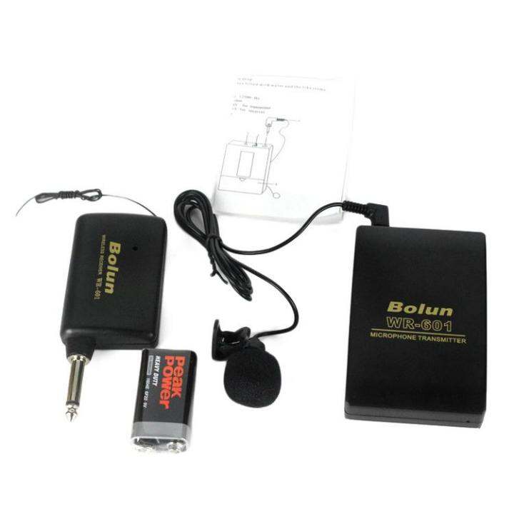 Lavalier Microphone Portable Wireless Microphone System Headset Mic Multipurpose Mic for Karaoke ...