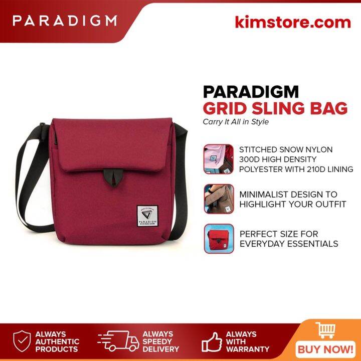 Paradigm Grid Sling Bag | Lazada PH