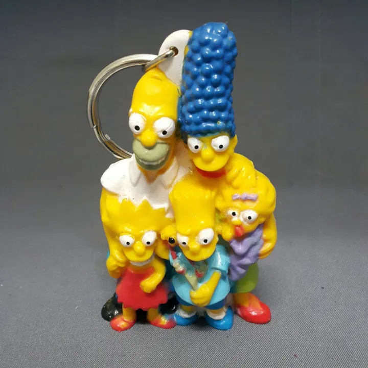 THE SIMPSONS (HOMER, MARGE, BART, LISA, MAGGIE) FAMILY KEY RING | Lazada PH