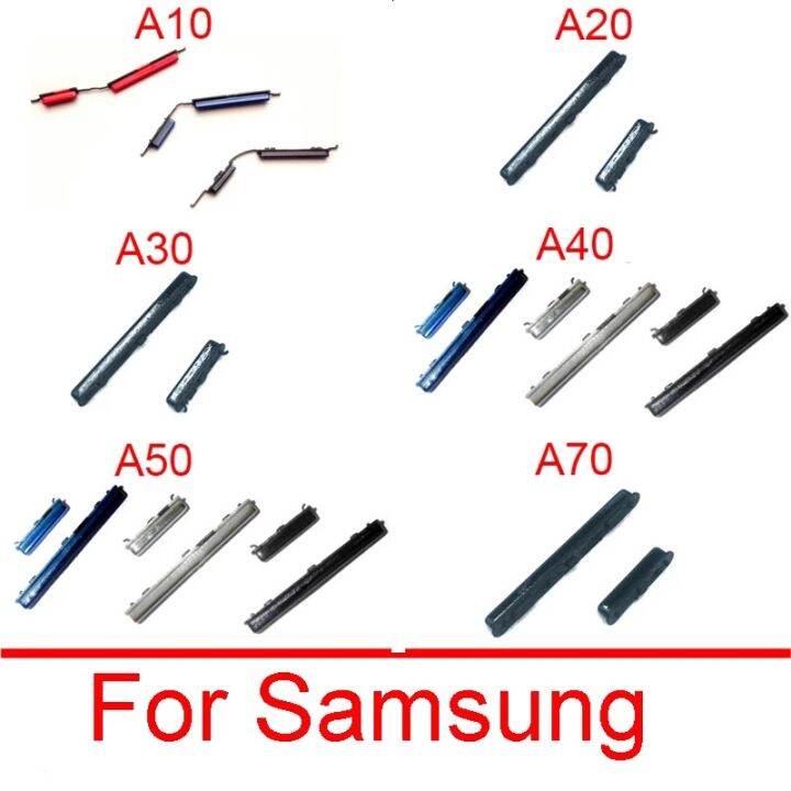 Samsung A10 A105F A20 A205F A30 A305F A40 A405 A50 A750 Power And Volume Buttons Side Key Set ON ...