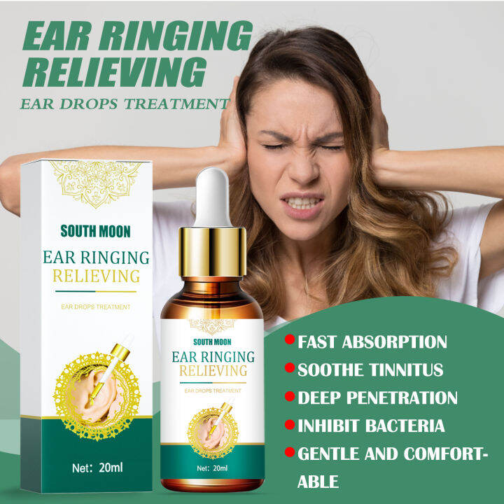 South Moon Tinnitus Ear Drop Relieve Tinnitus External Use Carsickness ...