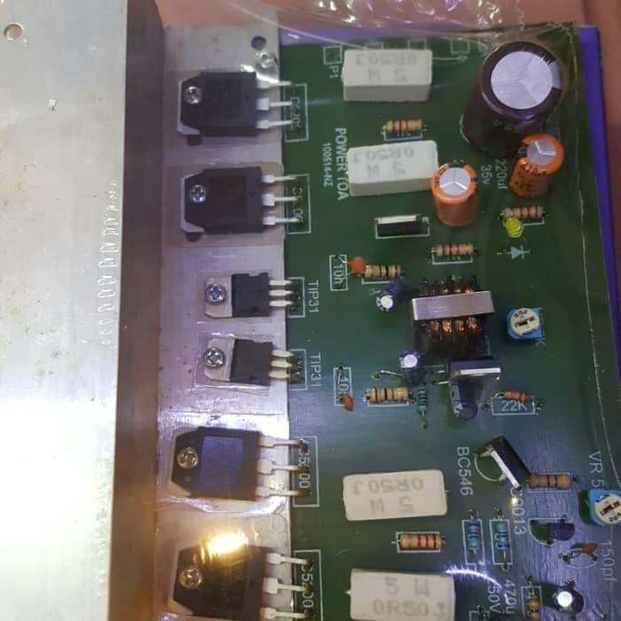 KIT MODULE POWER MIC AMPLIFIER 200W UNTUK CORONG KIT AMPLI TOA ...