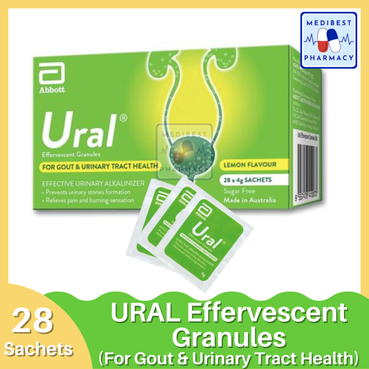 URAL Effervescent Granules (4Gx28Sachet/Box) | Lazada