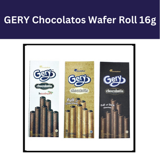 Thailand GERY Chocolatos Wafer Roll 15g | Lazada