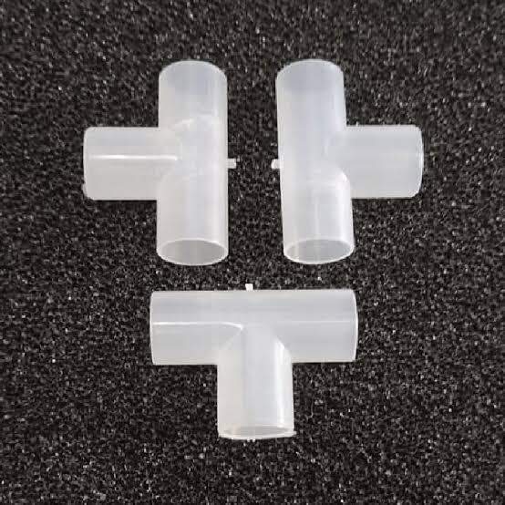 KENI T AQUARIUM (2PCS) / SAMBUNGAN PIPA BENING AQUARIUM KNEE T ...