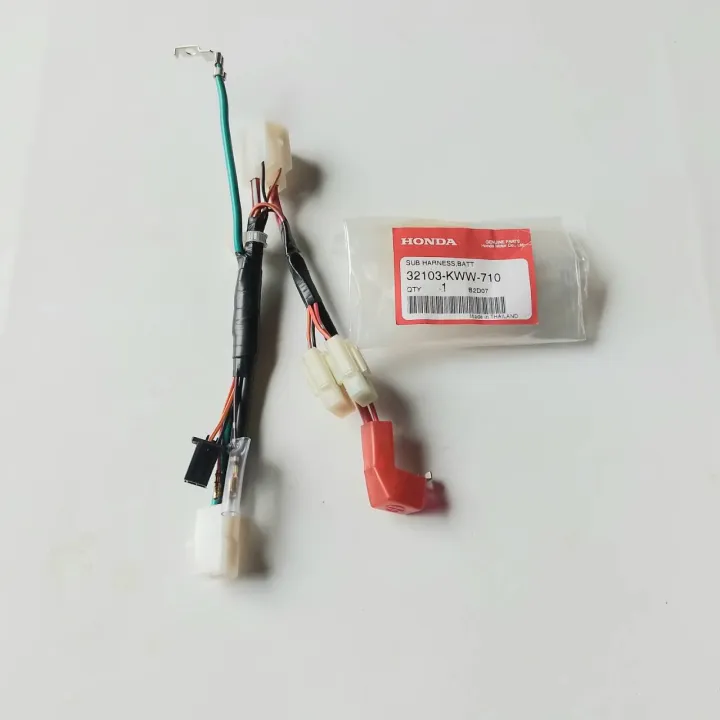 สายขั้วแบตเตอร์รี-HONDA- Wave 110 i-32103-K58-TDO-รหัส | Lazada.co.th